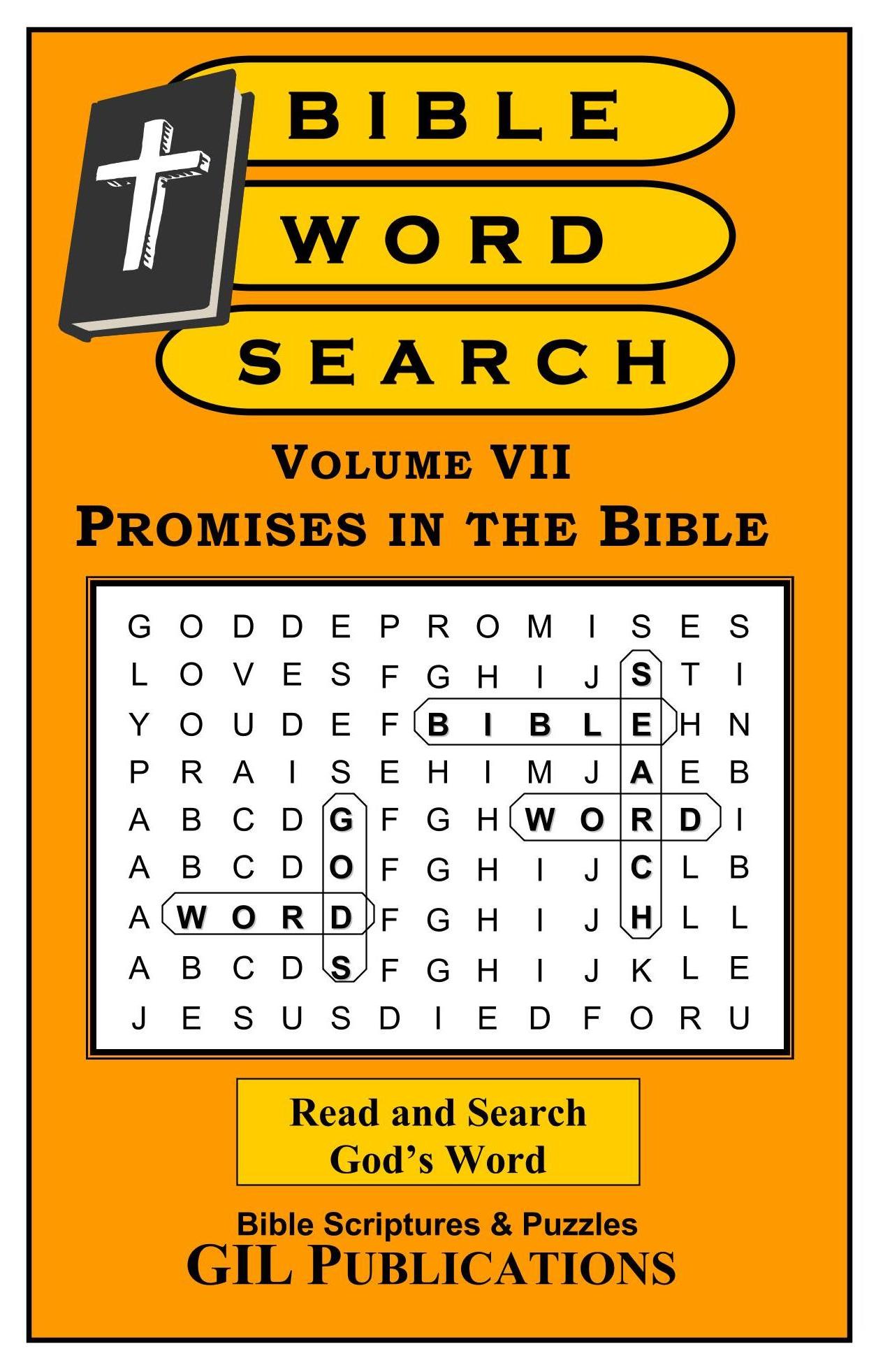 Bible Word Search, Volume VII: Promises In The Bible - Bible Word ...